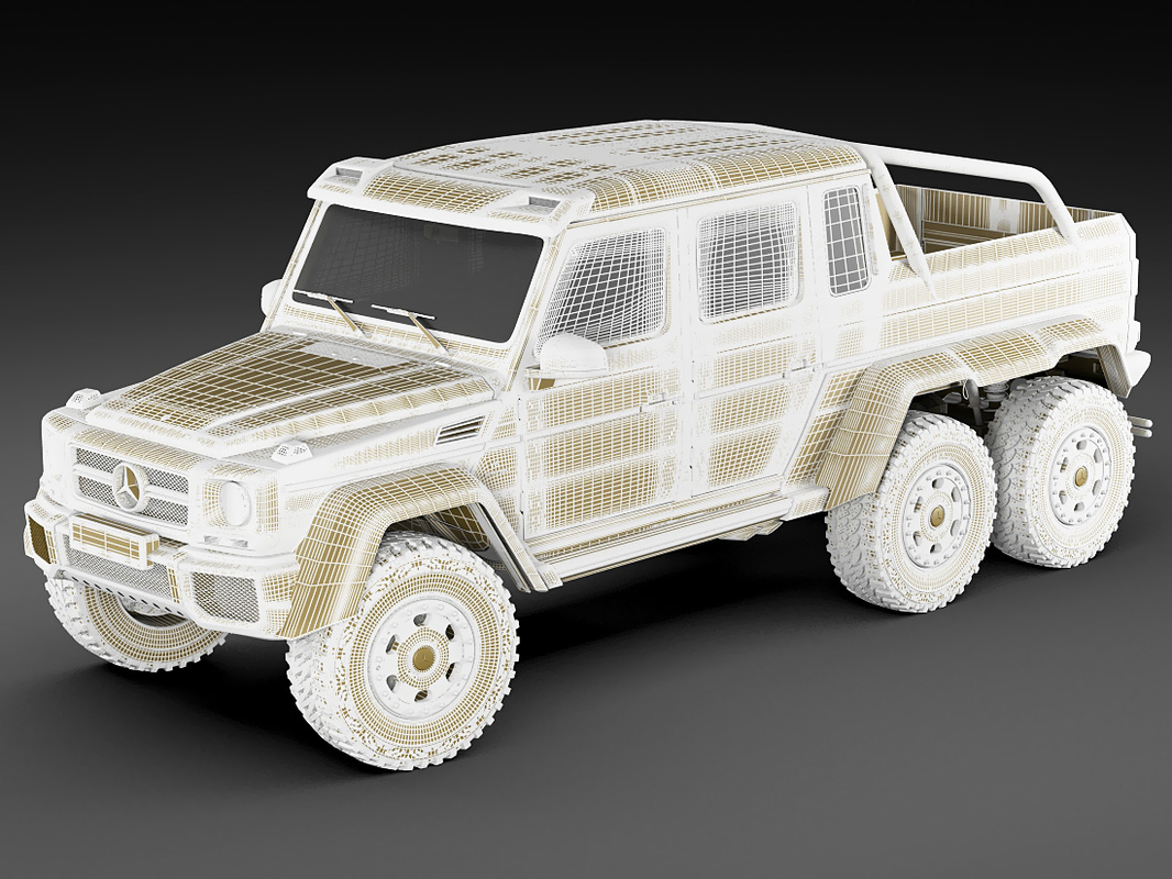 mercedes g63 amg 3d model