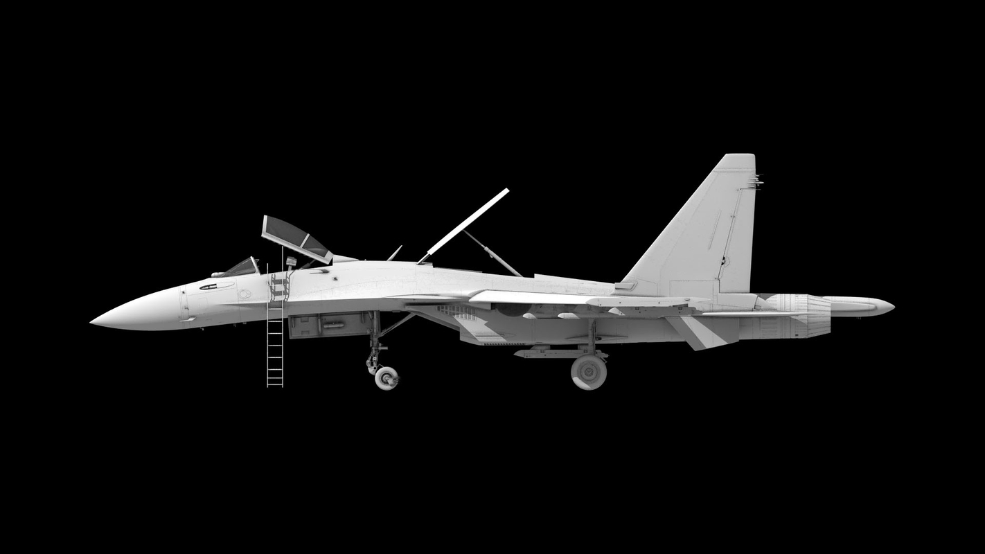 fighter jet su-37 max