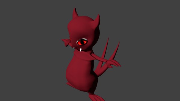 Blender Demon Models | TurboSquid