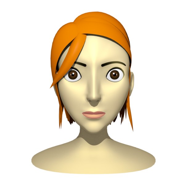Cartoon Head Blender Models for Download | TurboSquid