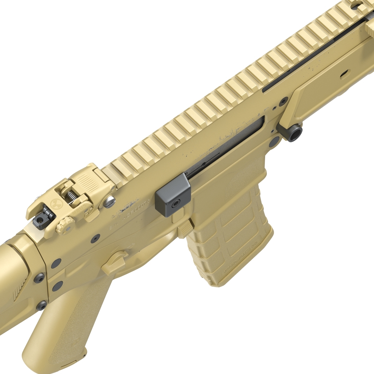 3d adaptive combat rifle carbine model