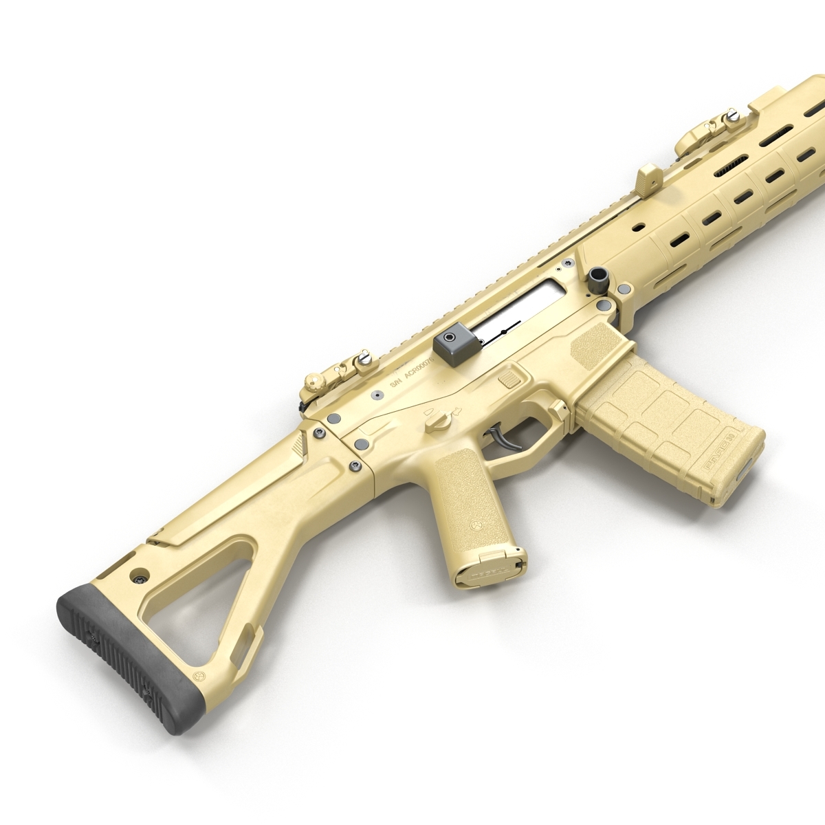 3d model adaptive combat rifle bushmaster