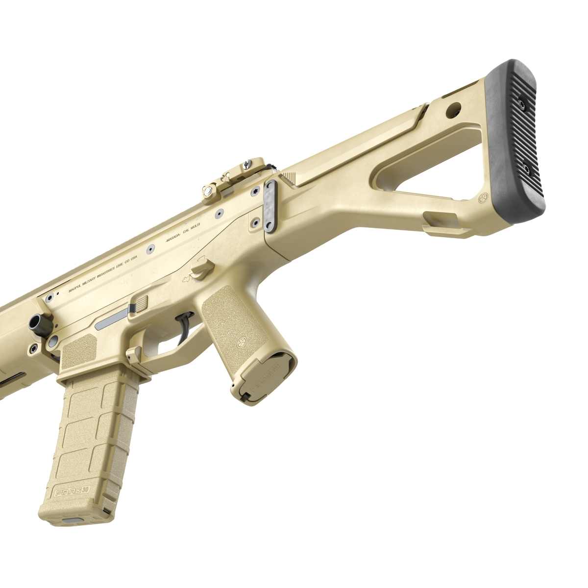 3d model adaptive combat rifle bushmaster