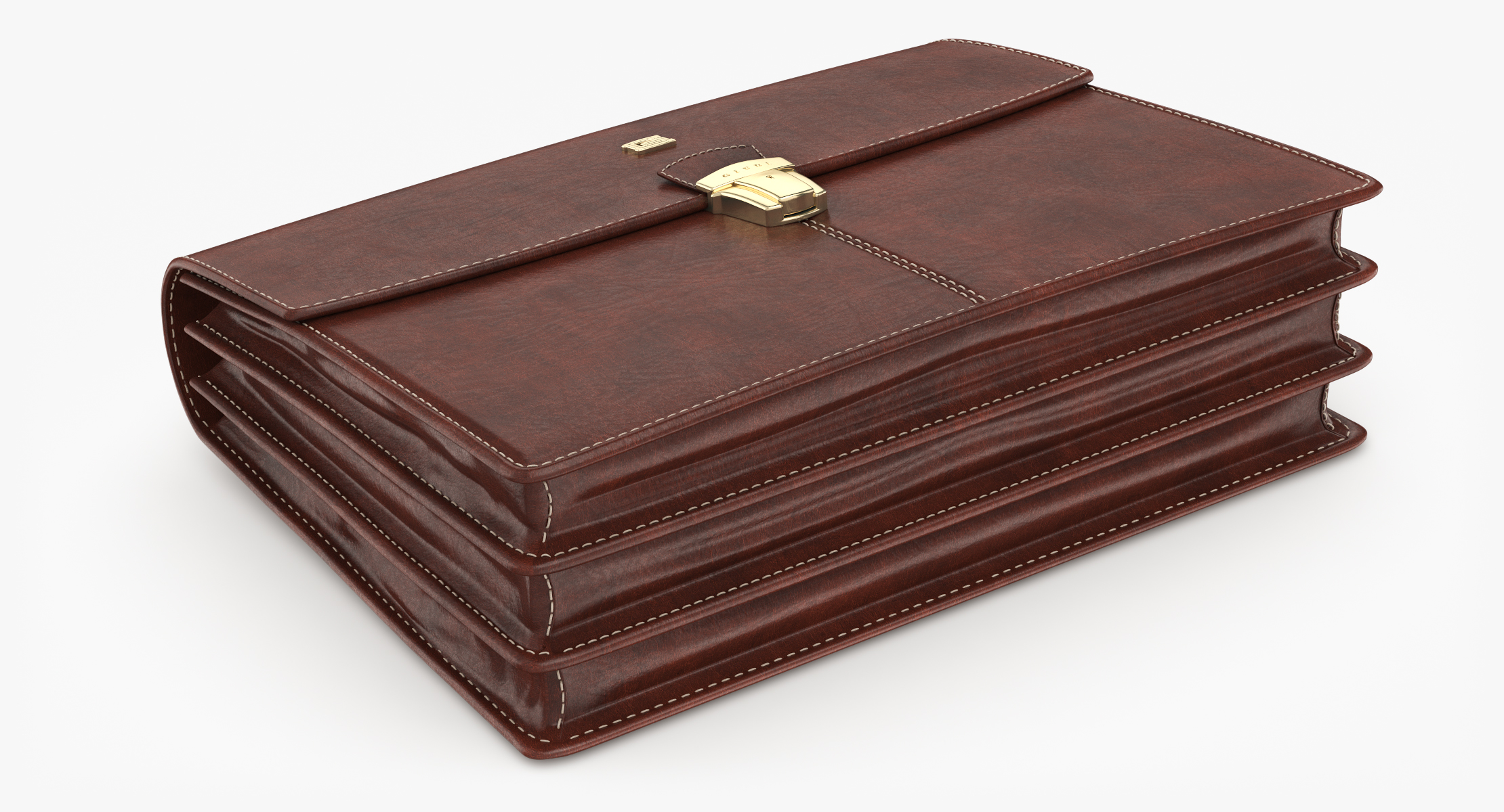 giudi leather classic briefcase max