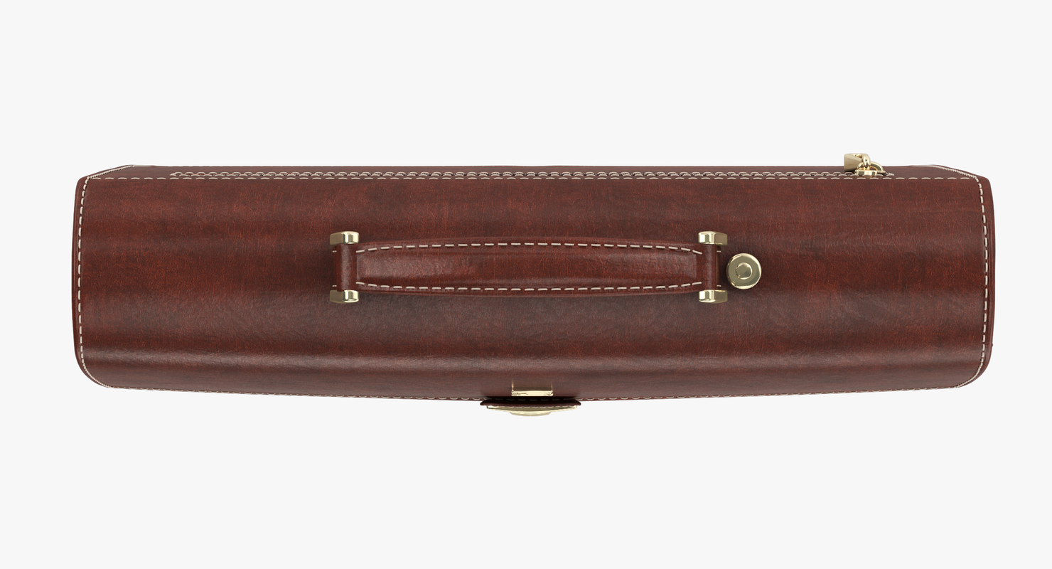 giudi leather classic briefcase max