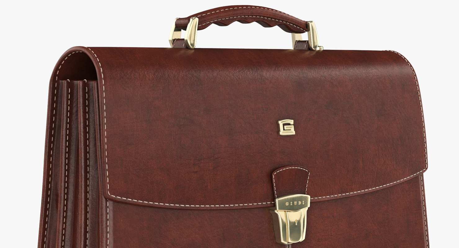 giudi leather classic briefcase max