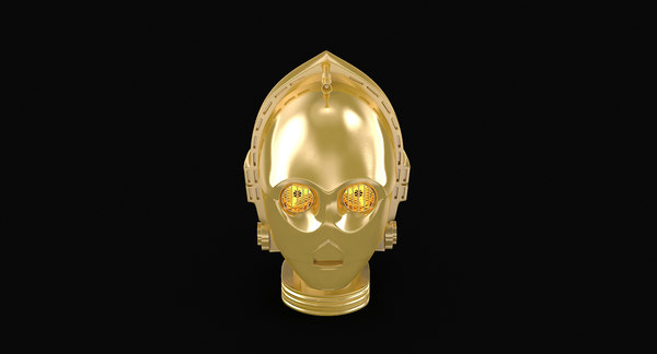 c-3po head 3ds