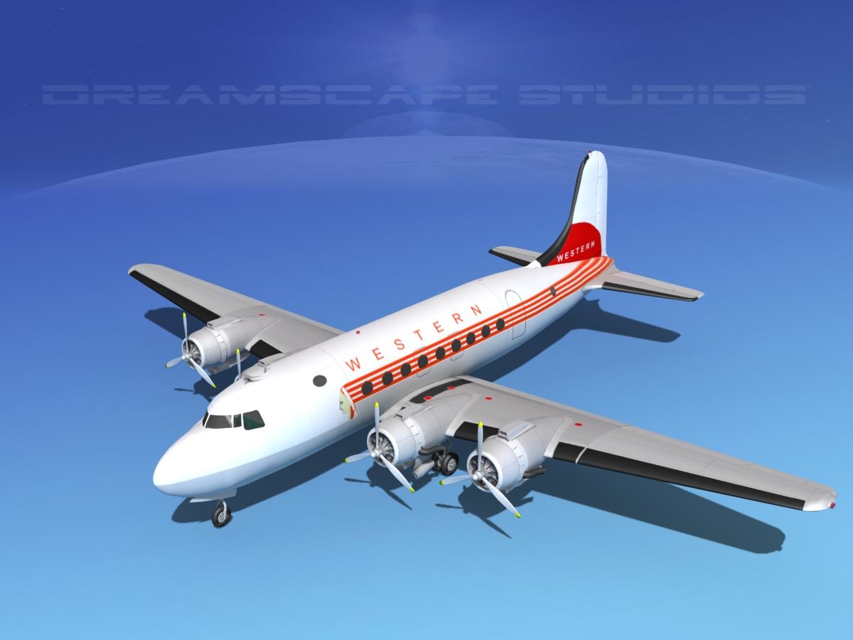 dxf dc-4 airlines