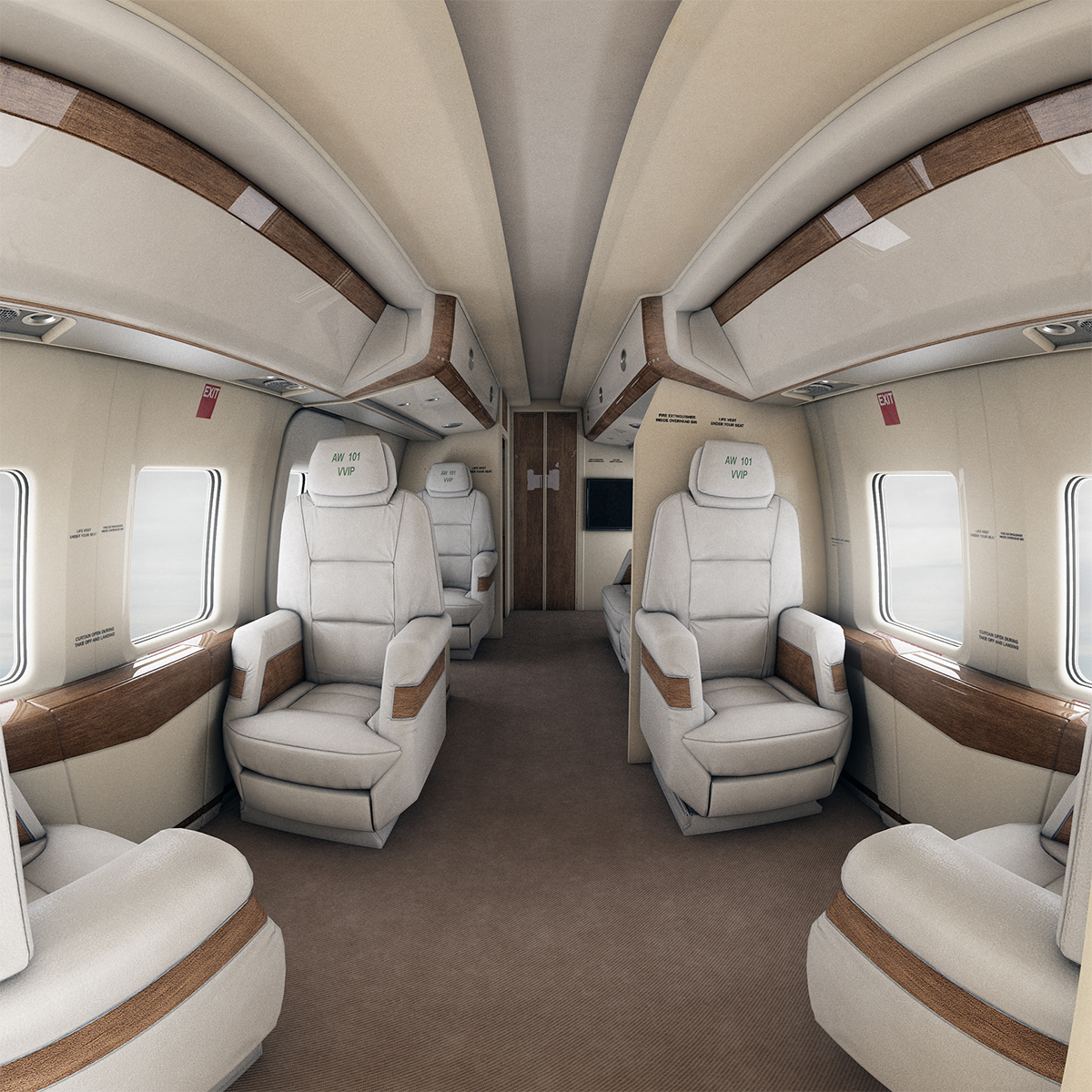 agustawestland aw101 helicopter 3d max