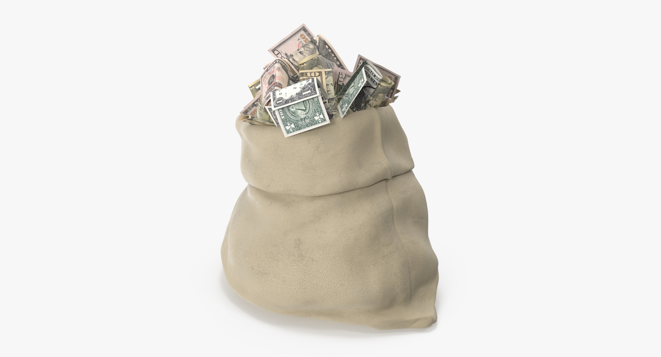 open money bag 02 max