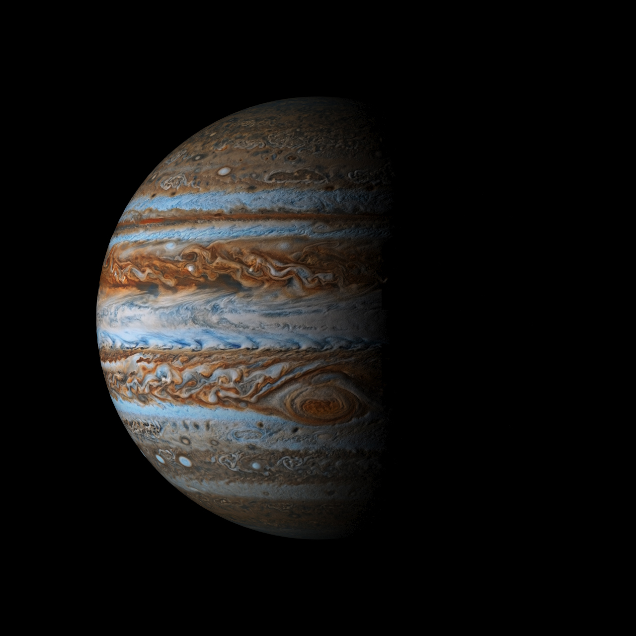 planet jupiter 3d model