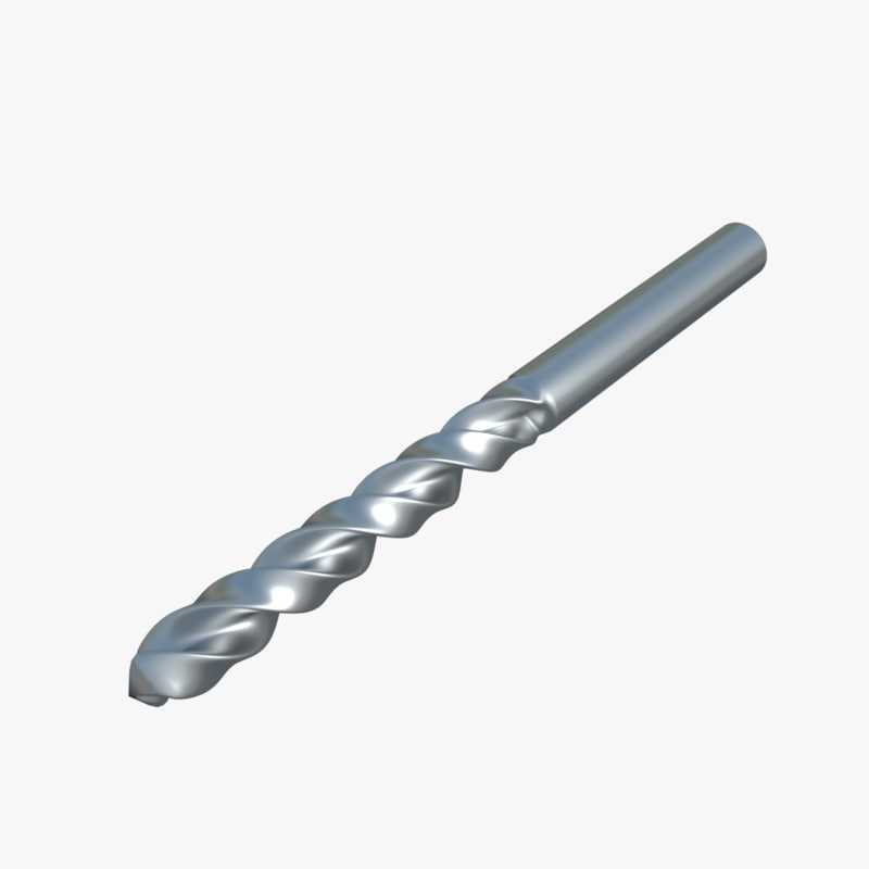 3d model drill bit dril