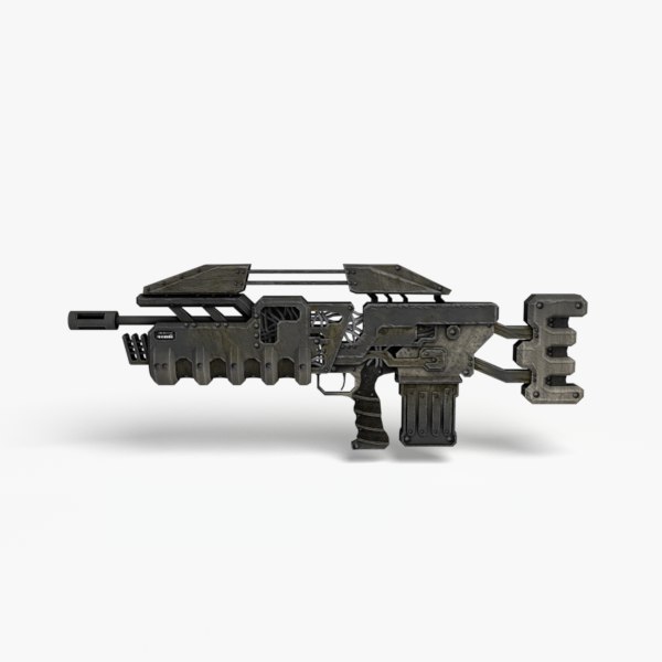 3d assault rifle