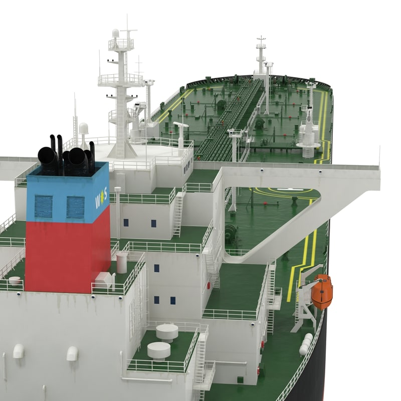 3d supertanker ship