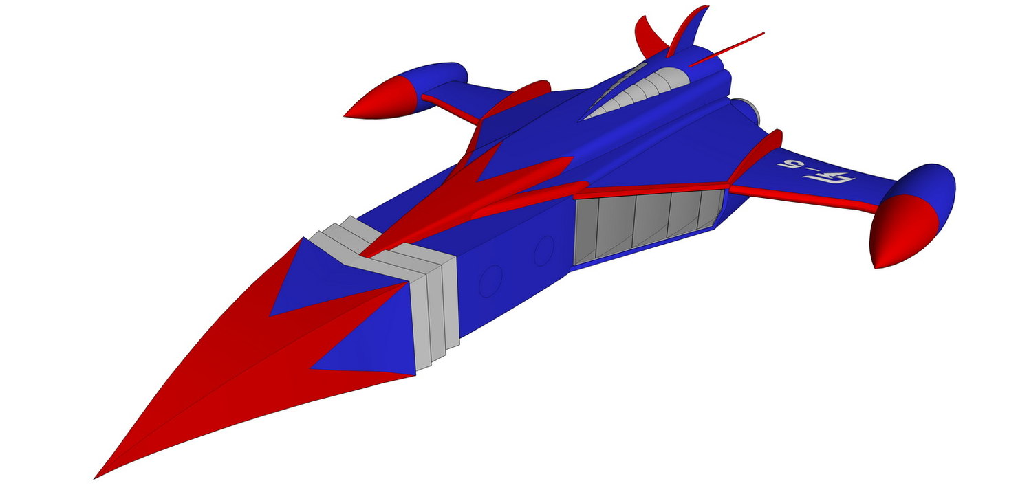 3d gatchaman anime model