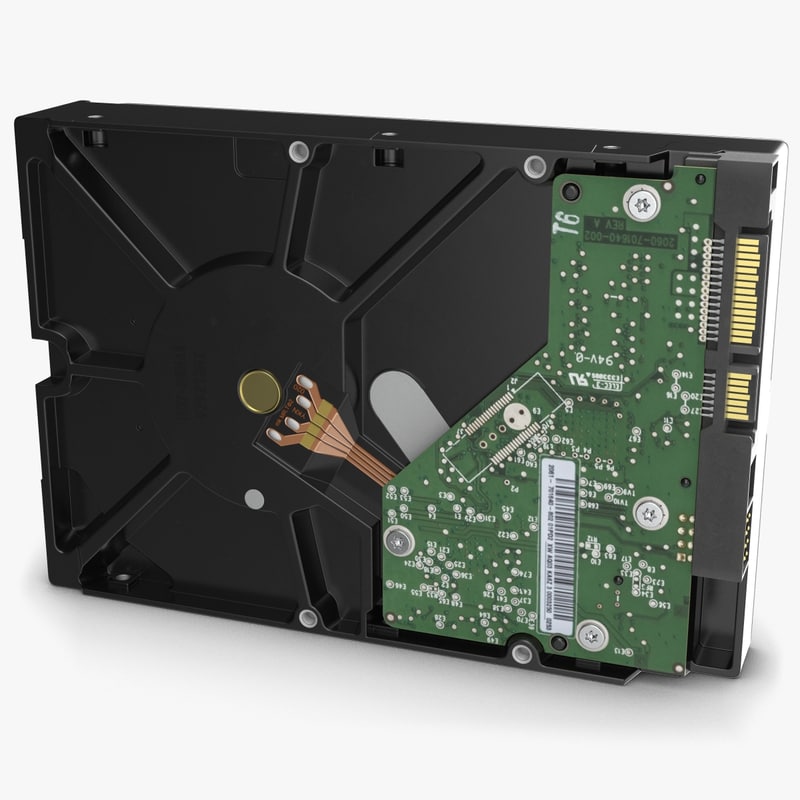 3d model hard drive storage hdd