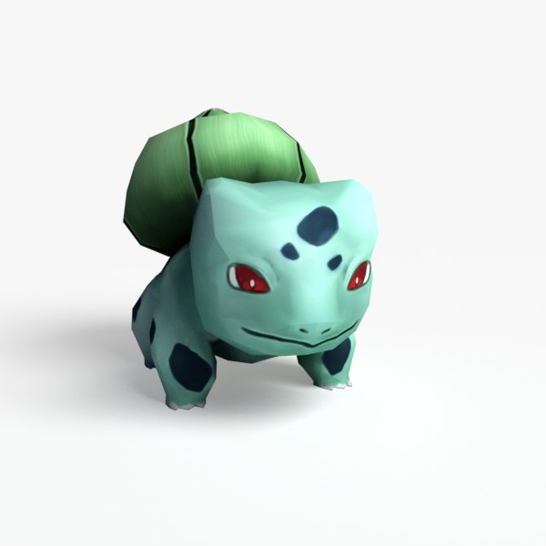 bulbasaur games realtime 3d model