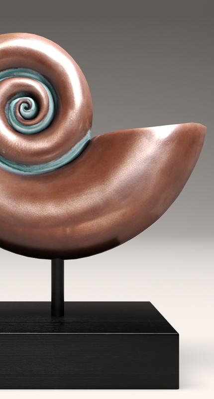 3d nautical nautilus shell