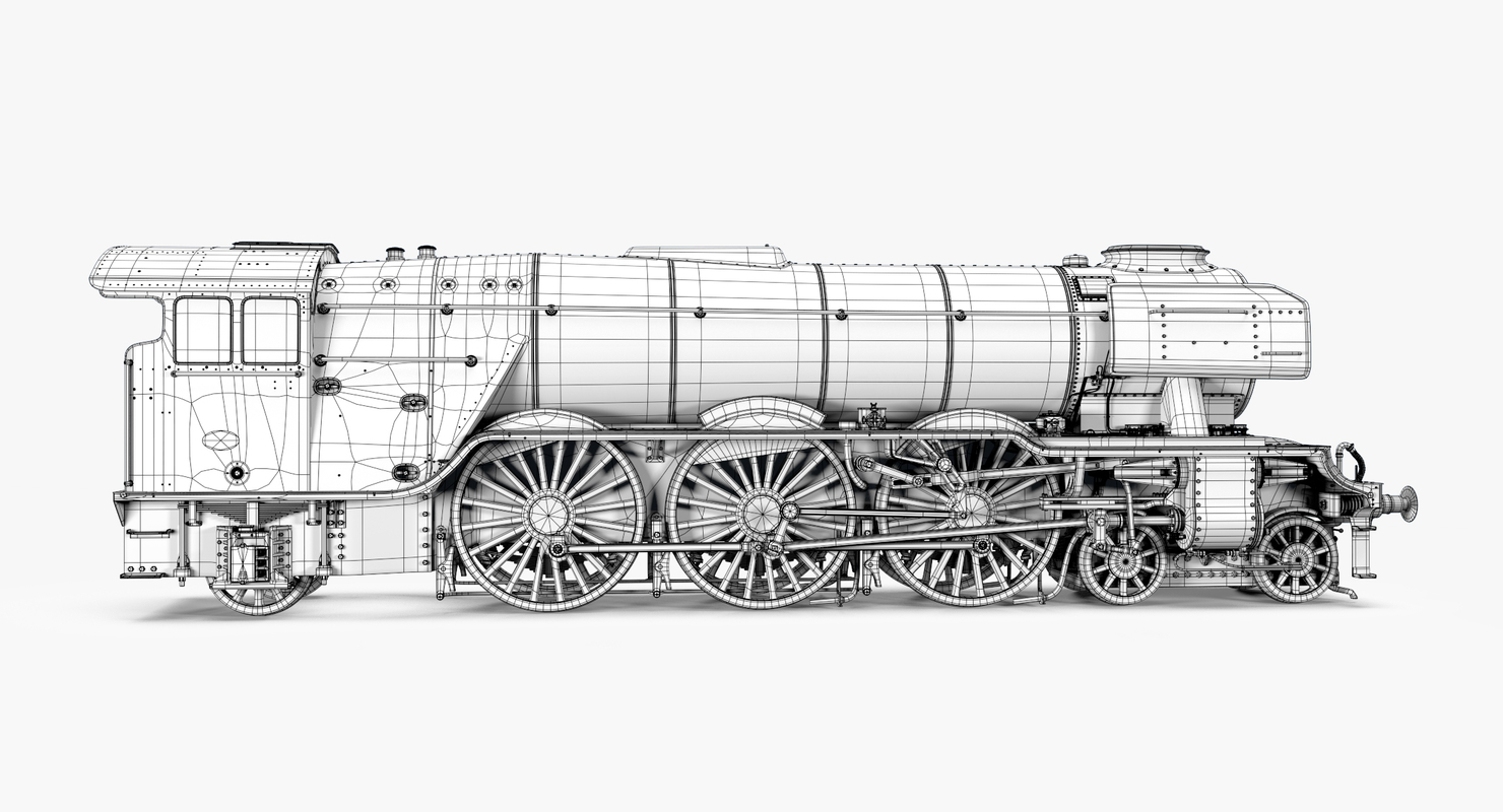 rig flying scotsman 3d lw