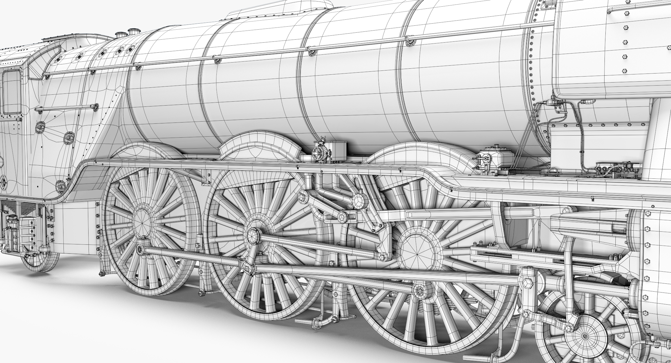 rig flying scotsman 3d lw