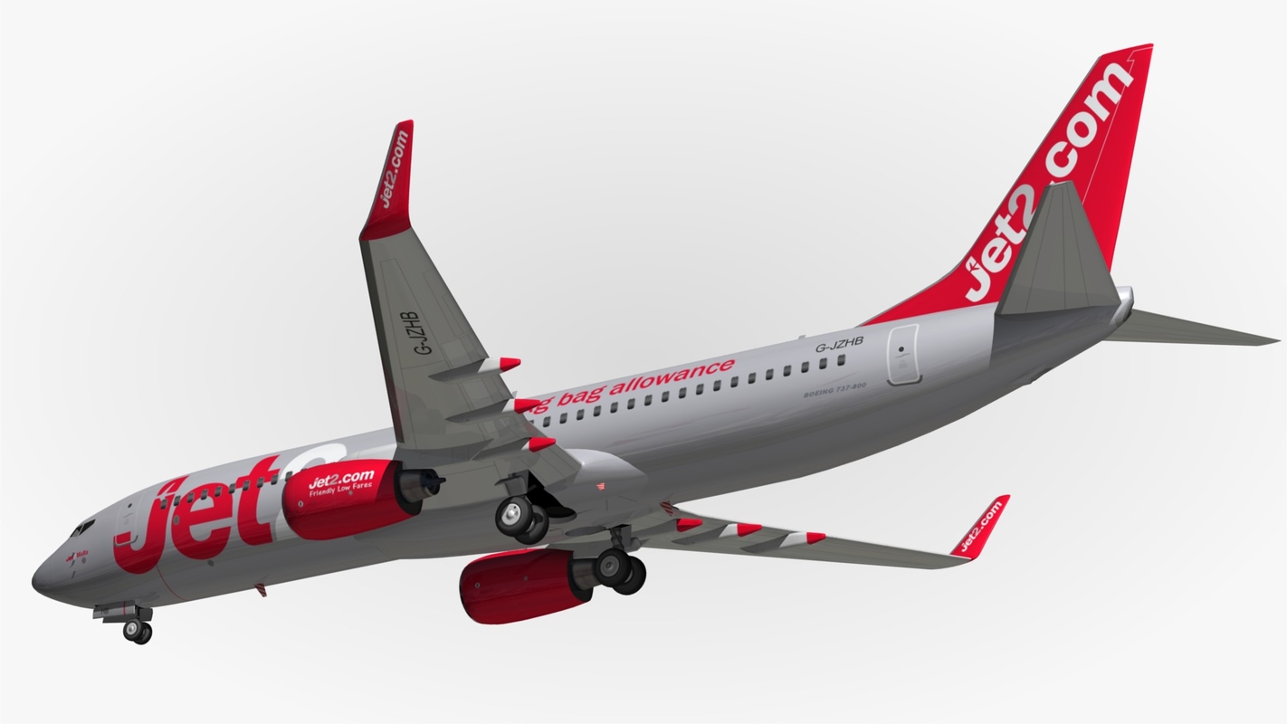 boeing jet2 3d model
