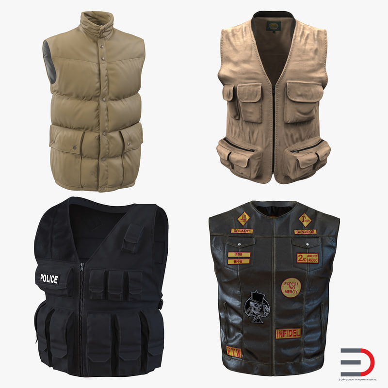 3d vests design swat model
