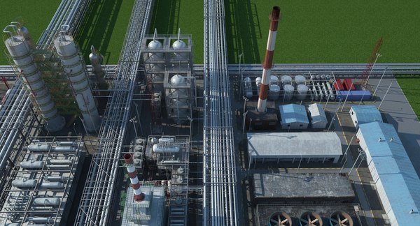 3d model refinery