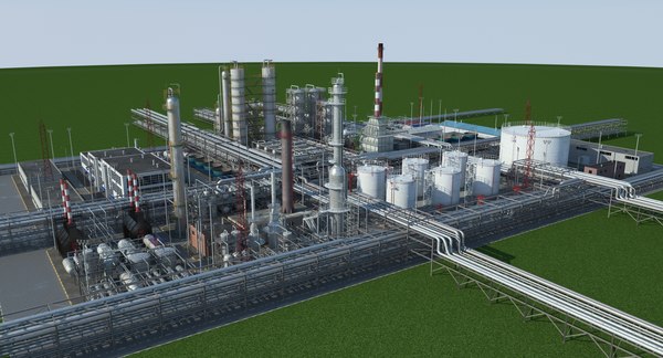 3d model refinery