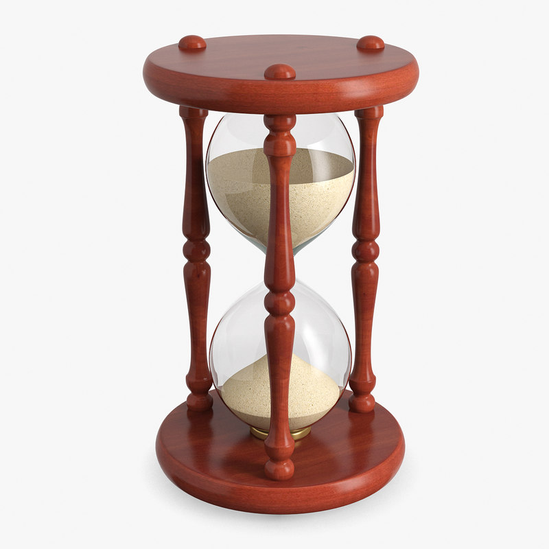 3d model sand clock