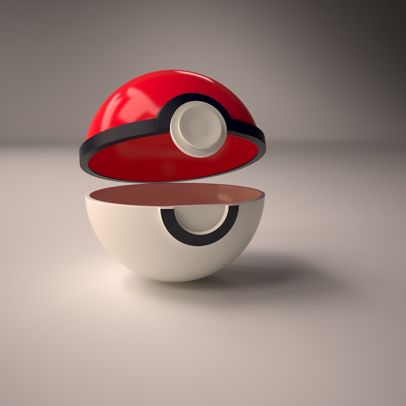 pokemon ball 3d model