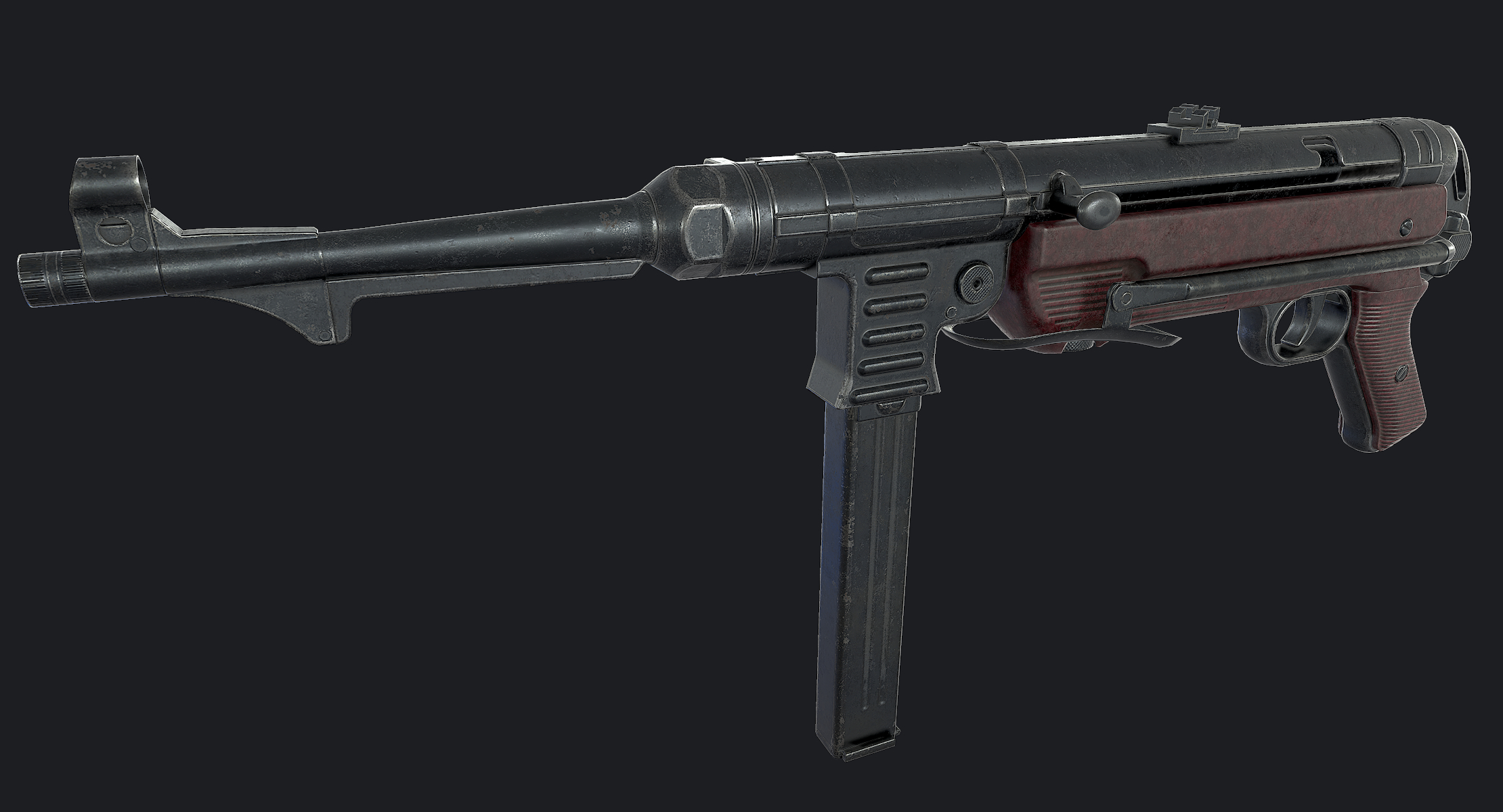 mp 40 3d max