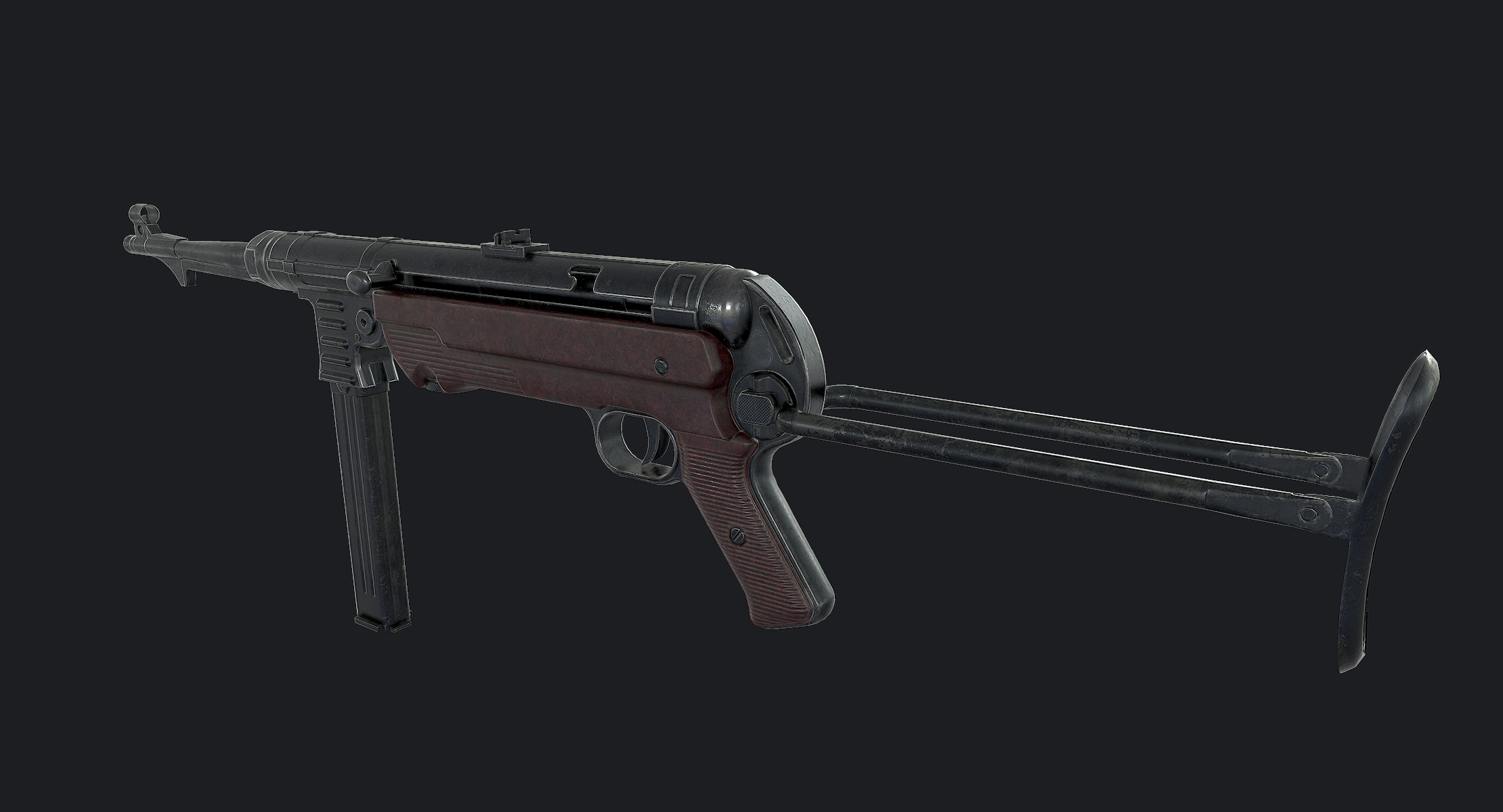 mp 40 3d max