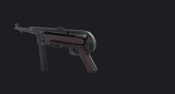mp 40 3d max