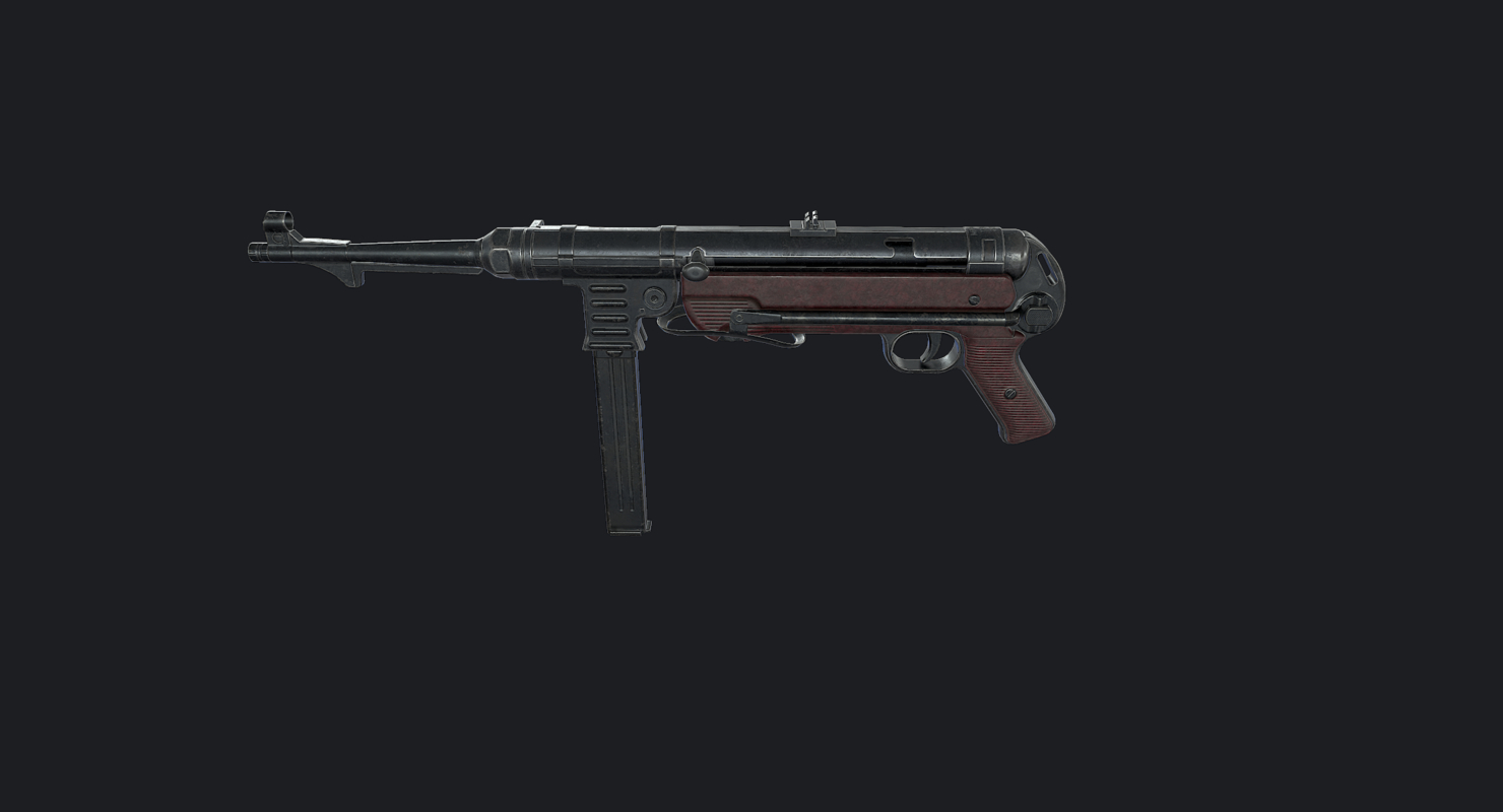 mp 40 3d max