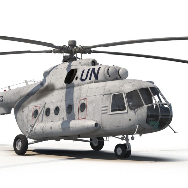 mi-8 hip united nations 3d max