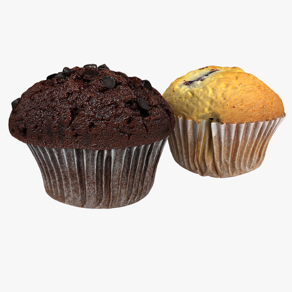 3D Muffins Models | TurboSquid