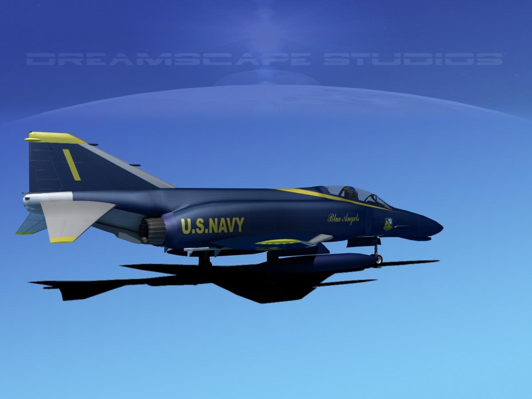mcdonnell douglas f-4 phantom 3d 3ds