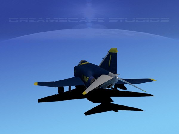 mcdonnell douglas f-4 phantom 3d 3ds