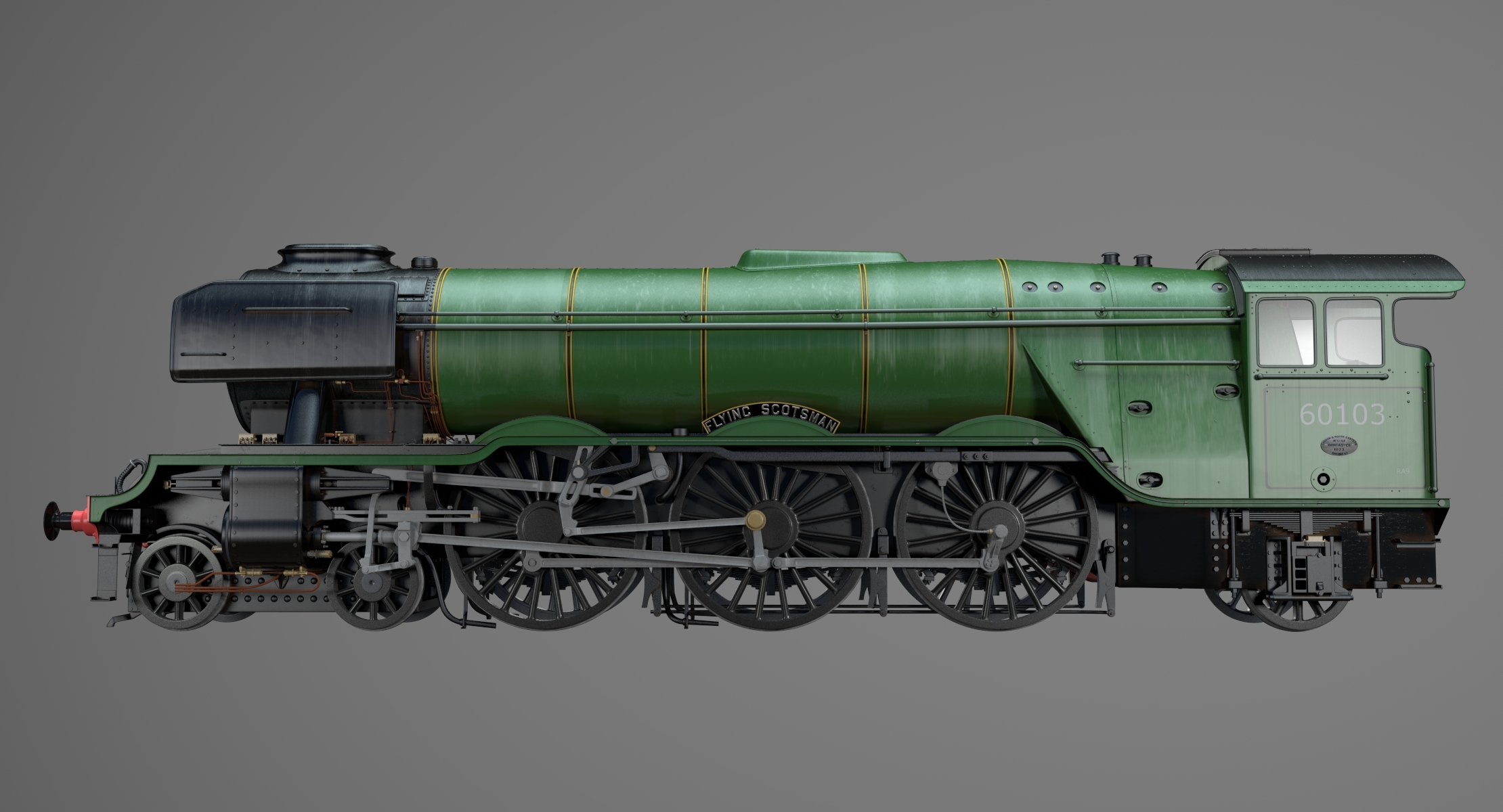 rig flying scotsman 3d lw