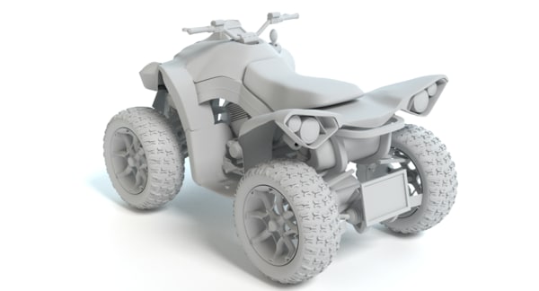 3d 4 wheeler
