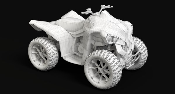 3d 4 wheeler