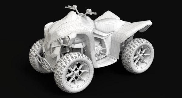 3d 4 wheeler