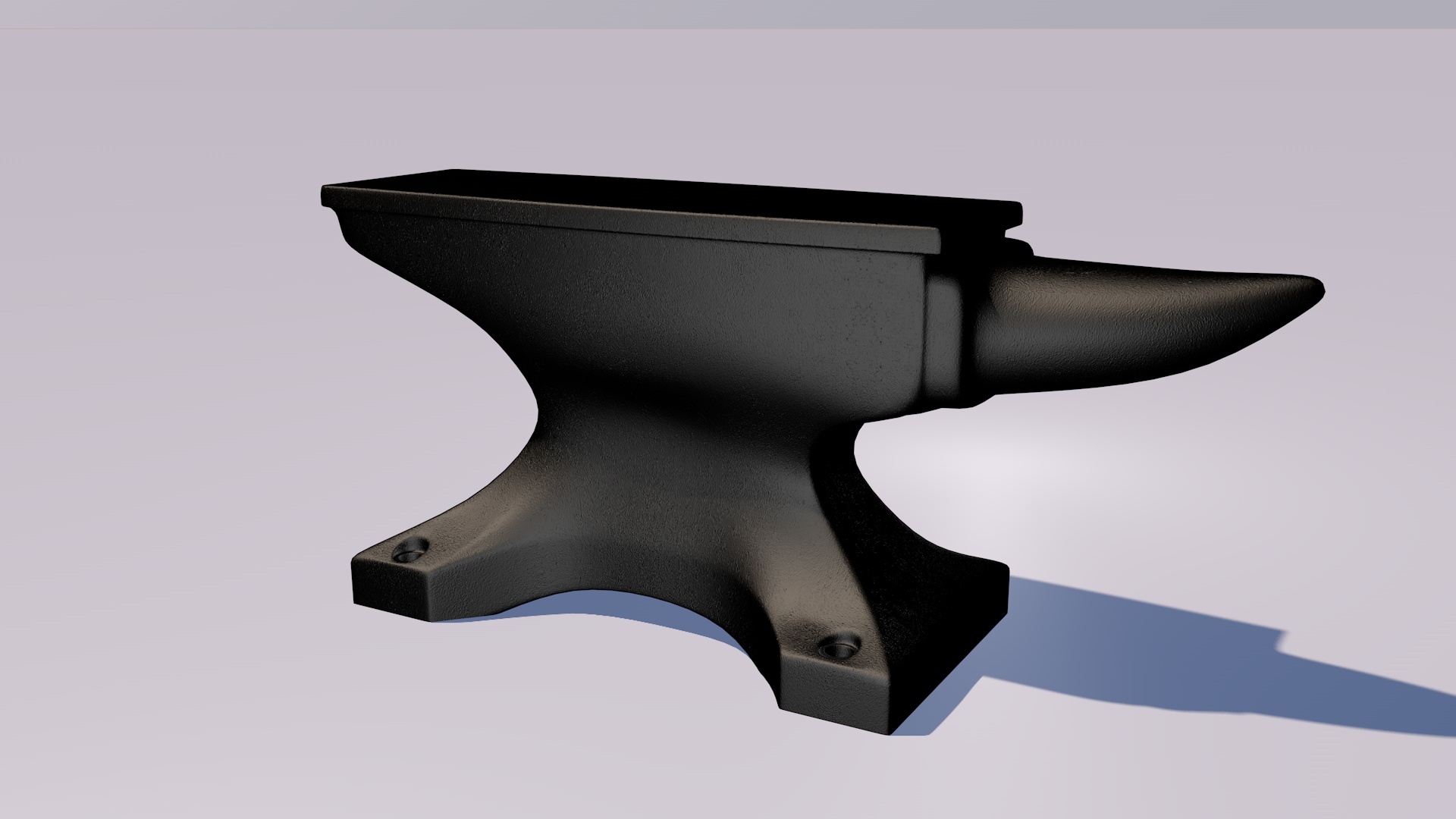 3d model of anvil