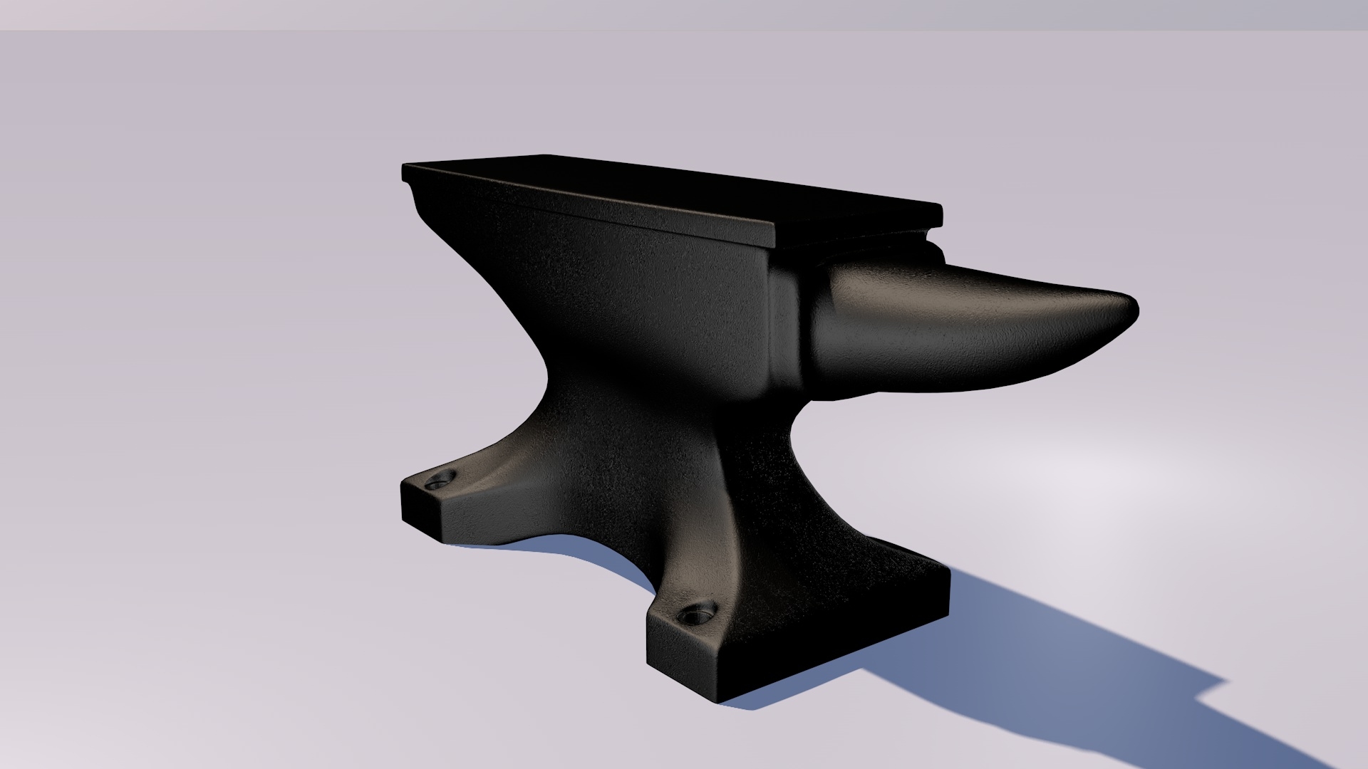 3d model of anvil