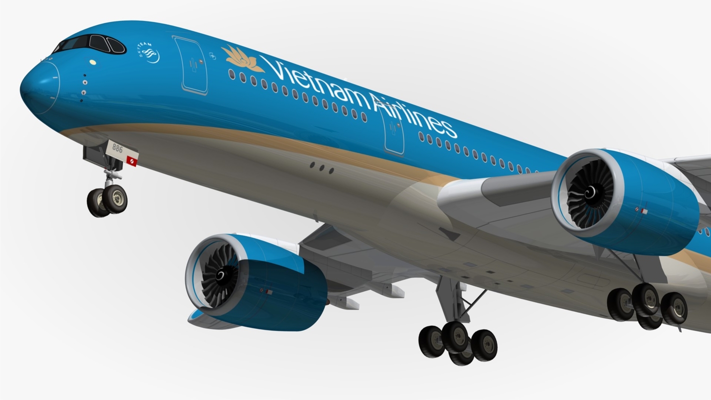 3d airbus vietnam airlines