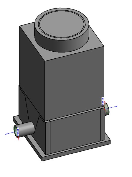 Building Revit Family Wall Mounted Fire