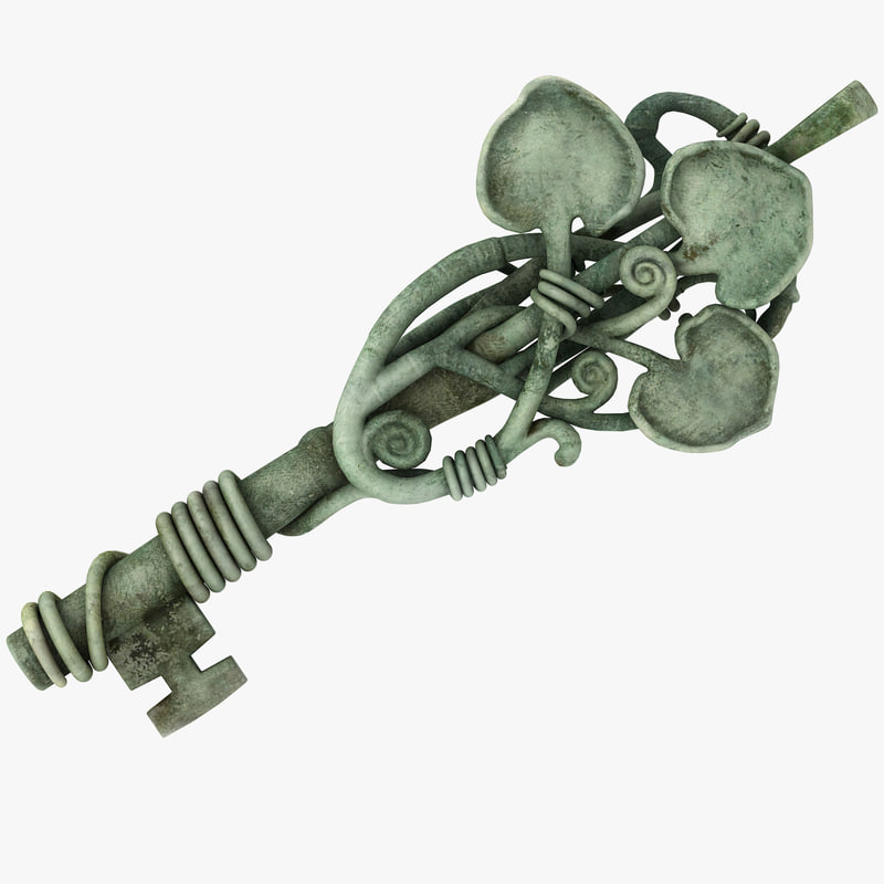 3d fantasy key model