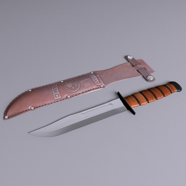 modelo 3d Cuchillo - TurboSquid 1058574