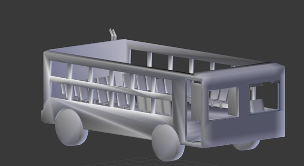 Bus Blender Models for Download | TurboSquid