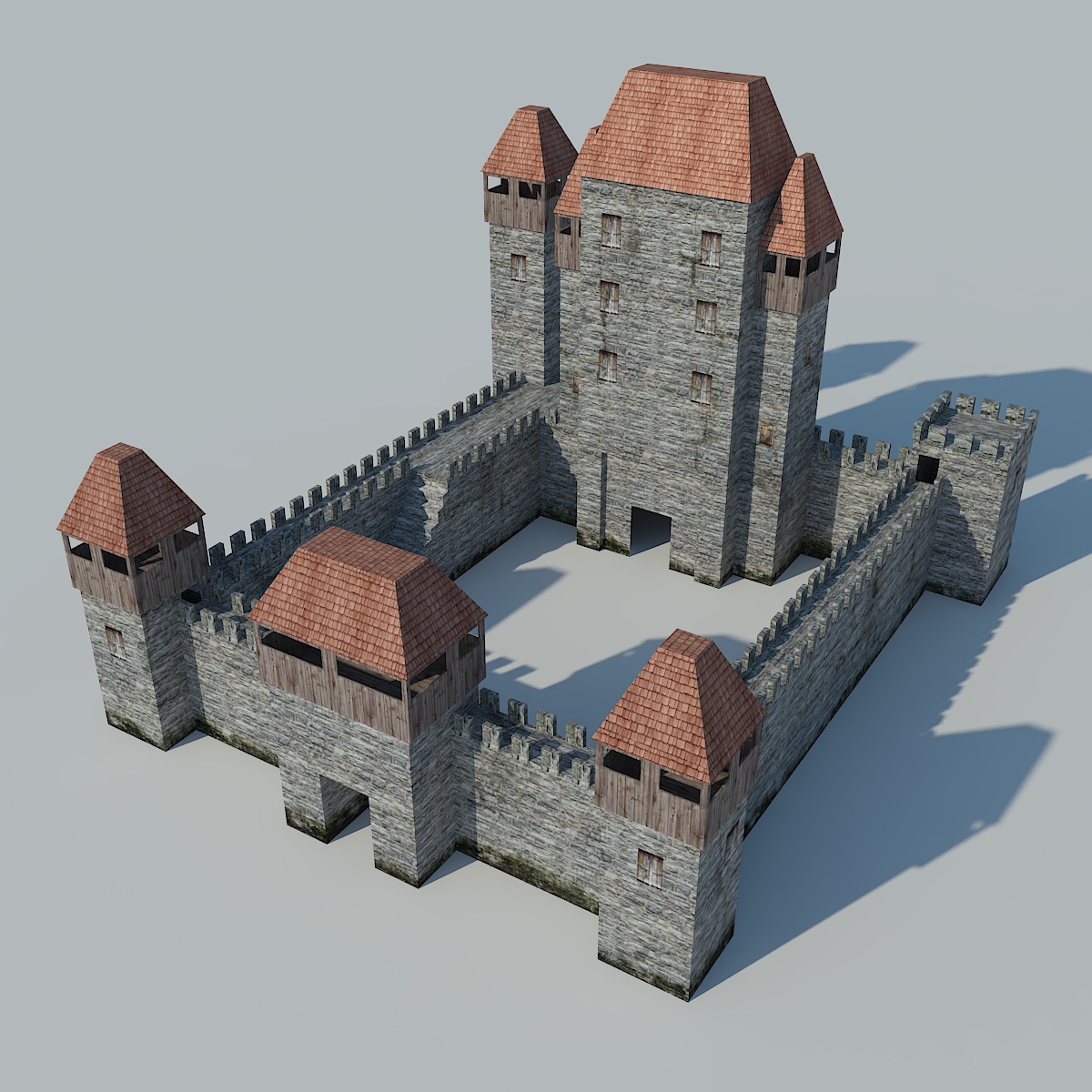 3d castle